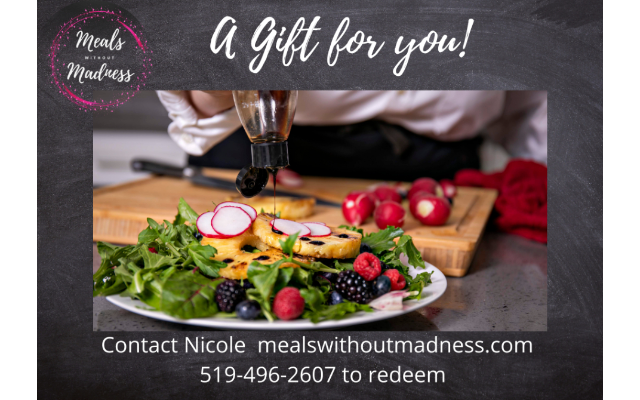 Order Meals Without Madness eGift Cards