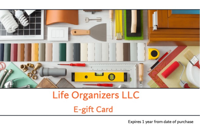 Order Life Organizers LLC eGift Cards