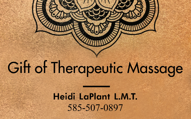 Heidi Laplant L.M.T. in Rochester, NY