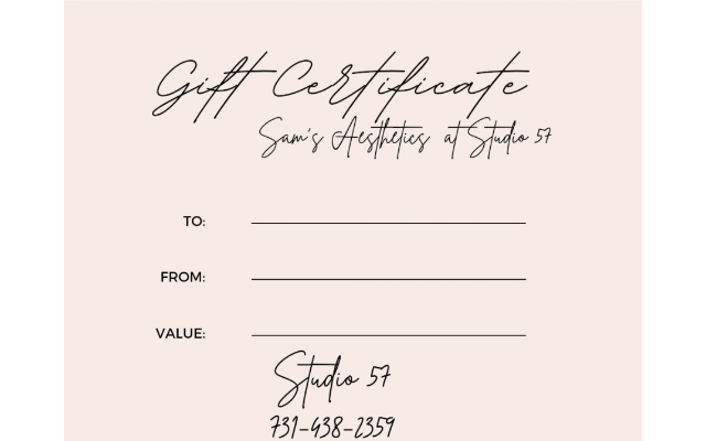 Order Glow Up Pickwick's Beauty & Body Studio eGift Cards
