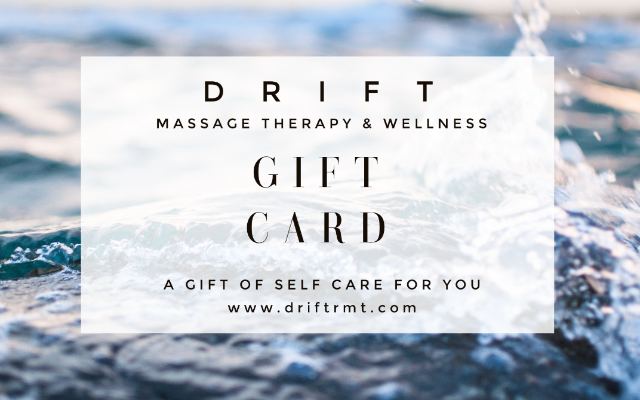 Order Drift Massage Therapy & Wellness eGift Cards