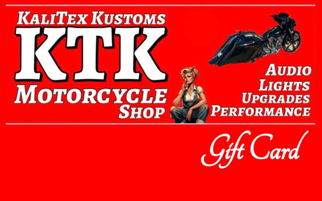 Order KaliTex Kustoms eGift Cards