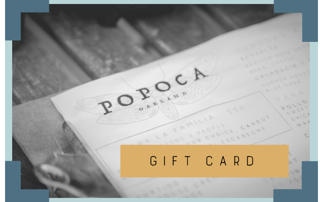 Order Popoca Oakland LLC eGift Cards
