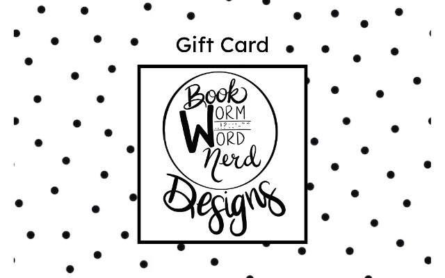 Order Bookworm Wordnerd Designs eGift Cards