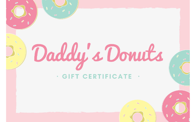 Order Daddy's Donuts eGift Cards